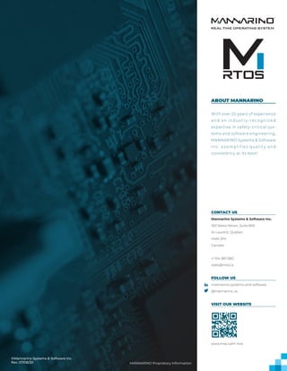M-RTOS de Mannarino, ¿qué es? | PDF