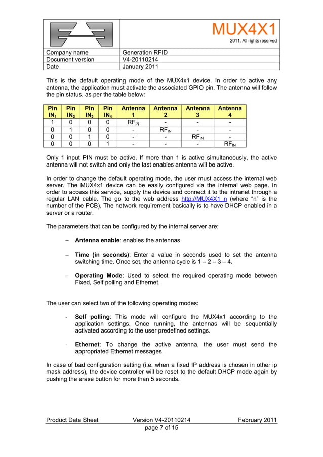 DataSheet mux4x1 | PDF | Computer Peripherals | Computing