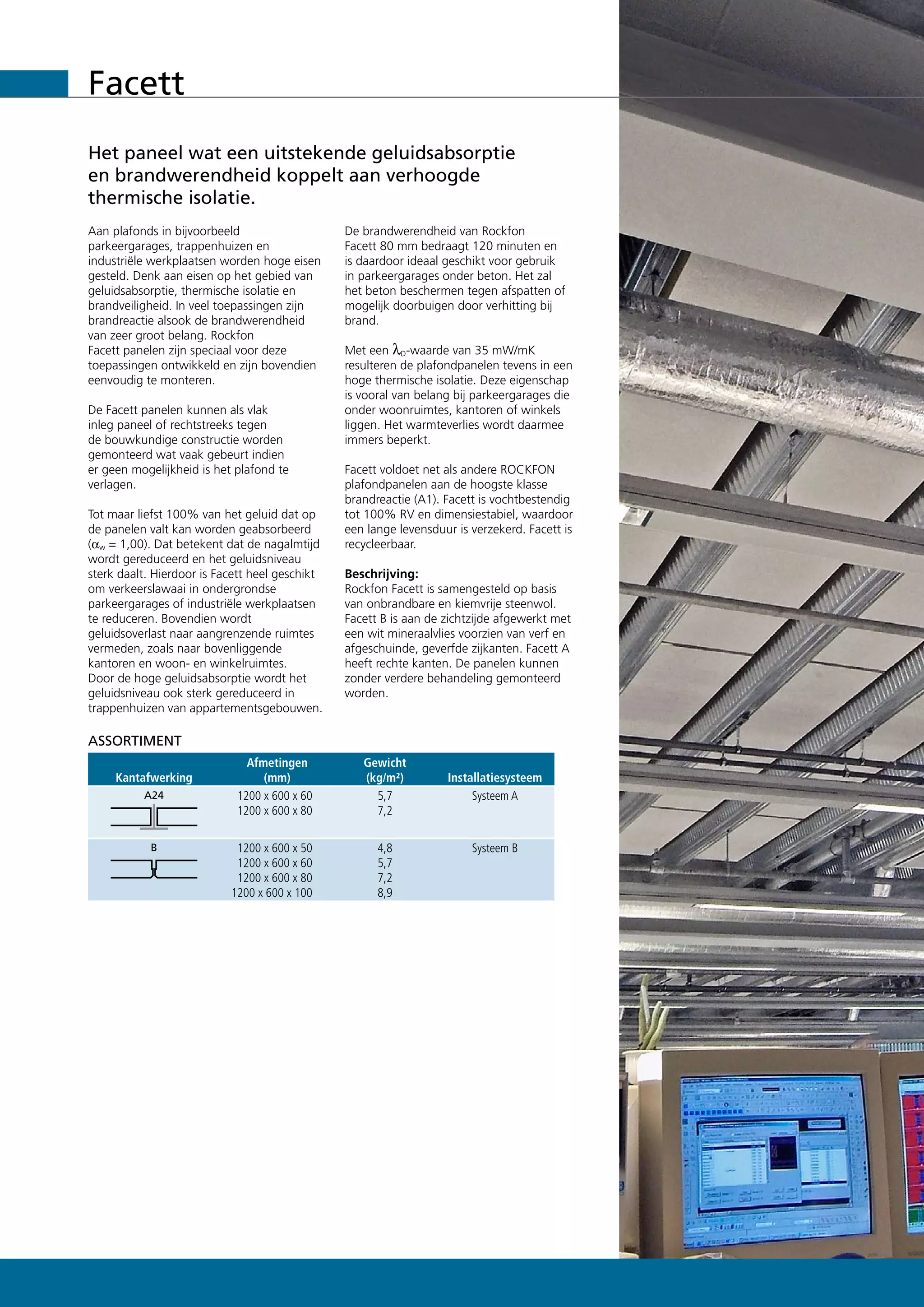 Rockfon - Facett | PDF