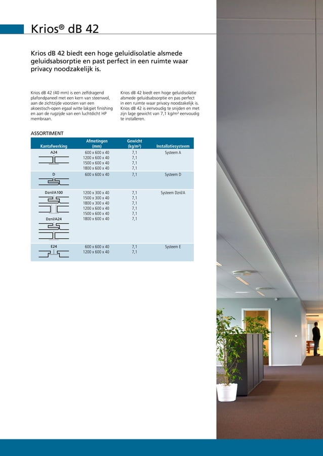 Rockfon - Krios db | PDF