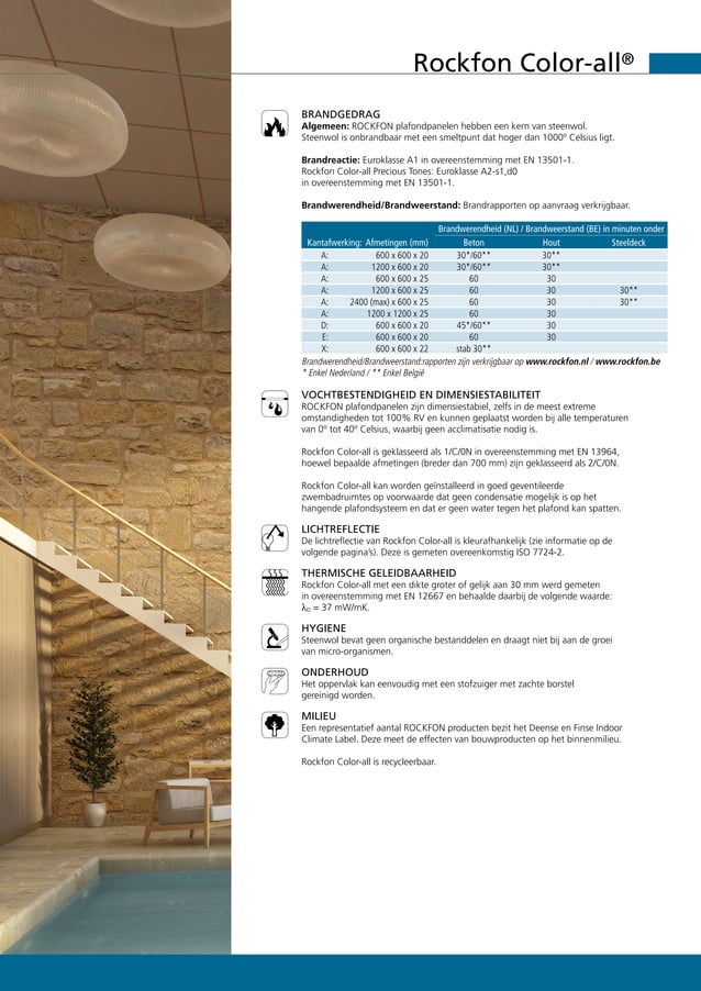 Rockfon - Rockfon color all | PDF