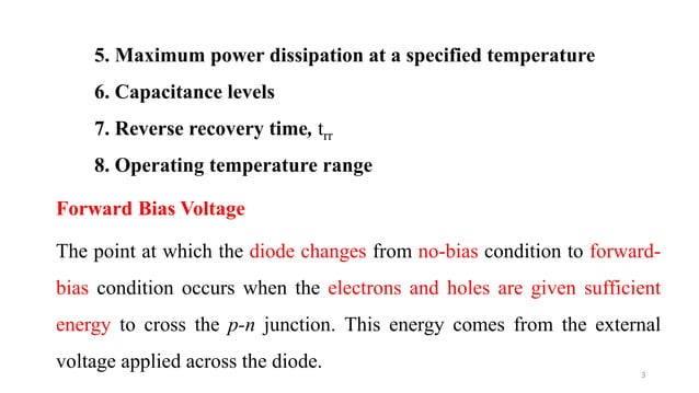 Data sheet of Diode.pptx | Free Download
