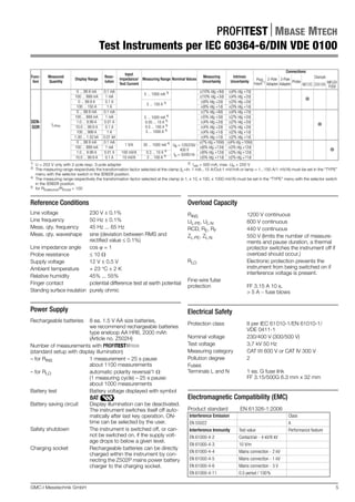 Datasheet profitest mbase_mtech (1) | PDF