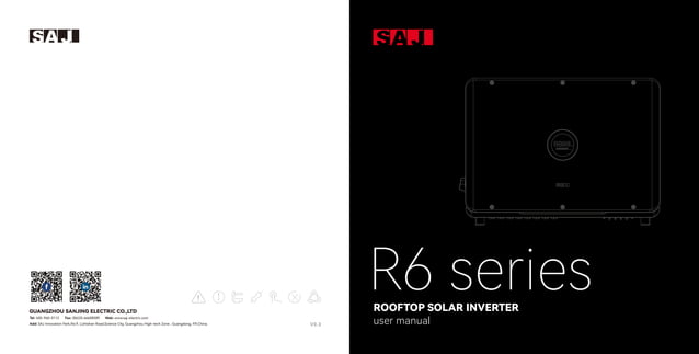 DATASHEET INVERSORES R6 SAJ TRIFASICOS LV | PPT