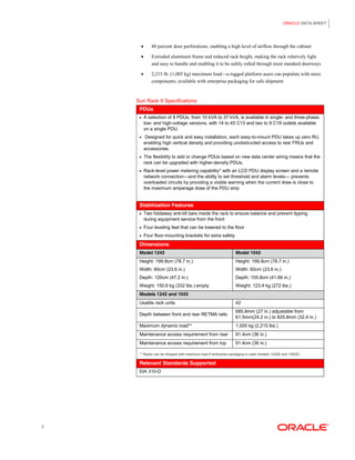 Data sheet rack | PDF