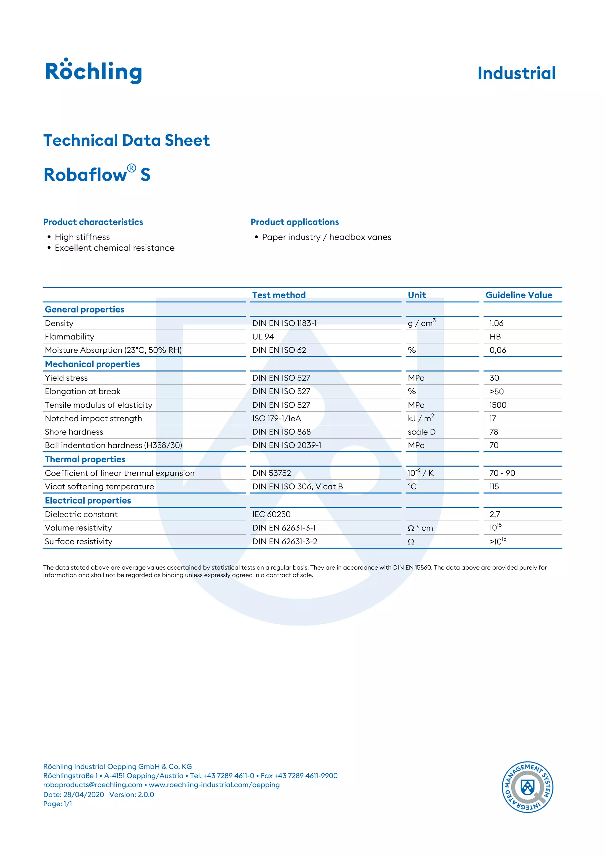 Datasheet Robaflow s_en | PDF