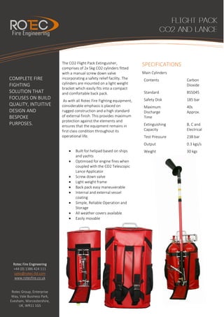 Rotec Fire Engineering | PDF | Home Appliances | Home & Garden