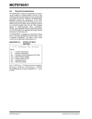 Datasheet sensor temperatura mcp9700 | PDF