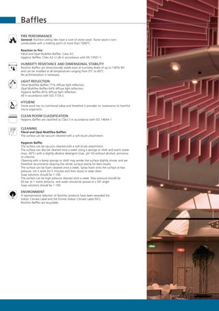 Rockfon Baffles- logon to www.mssin.in