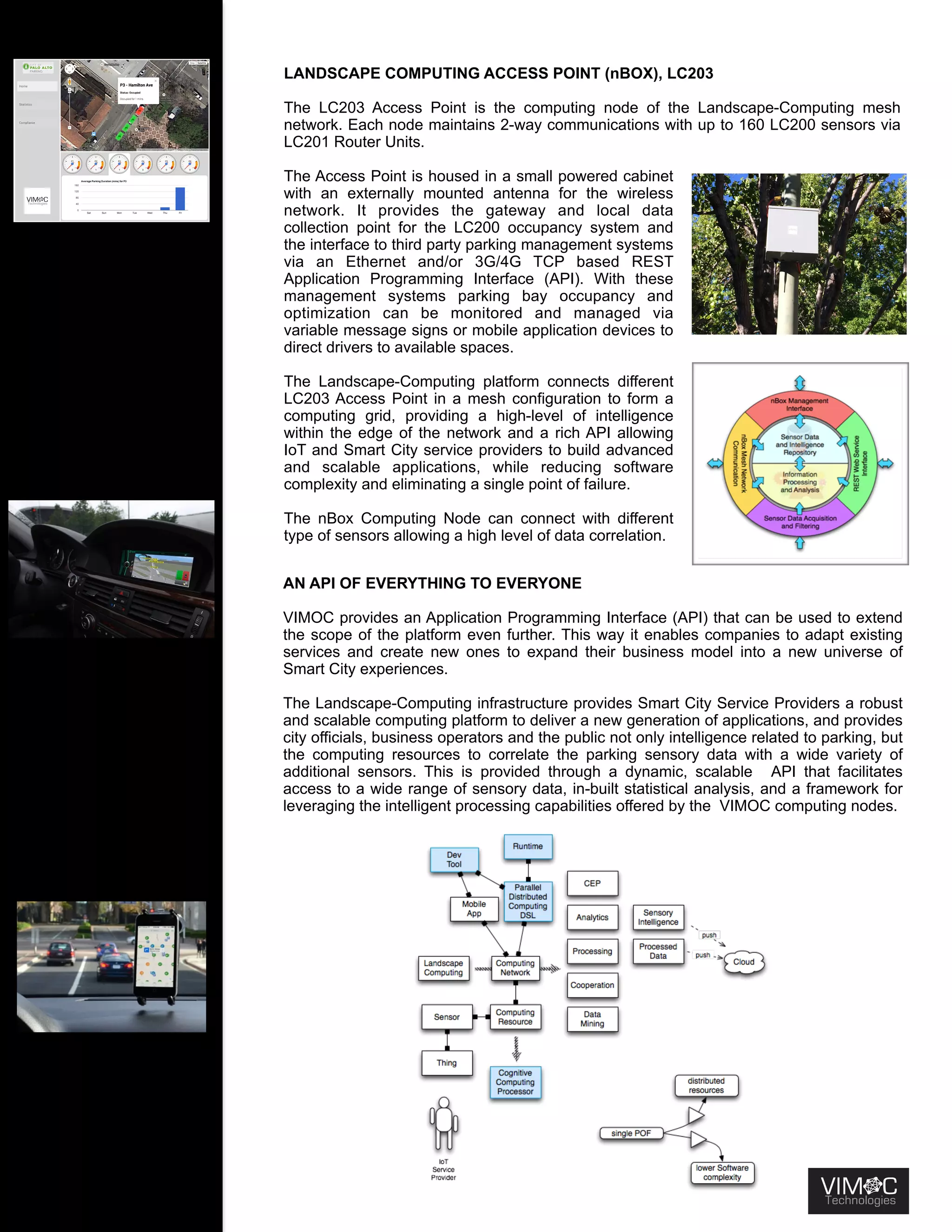 VIMOC SMART CITY INFRASTRUCTURE Parking Management Solution | PDF | Computing | Technology ...