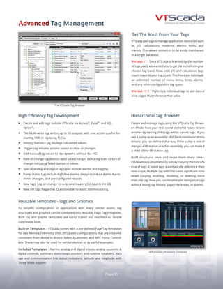 Datasheet: VTScada 11.3 SCADA Software | PDF