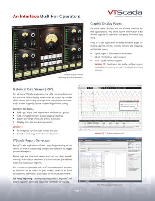 Datasheet: VTScada 11.3 SCADA Software | PDF