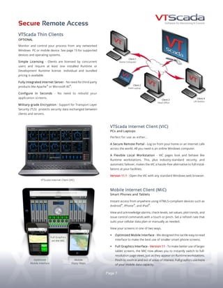 Datasheet: VTScada 11.3 SCADA Software | PDF