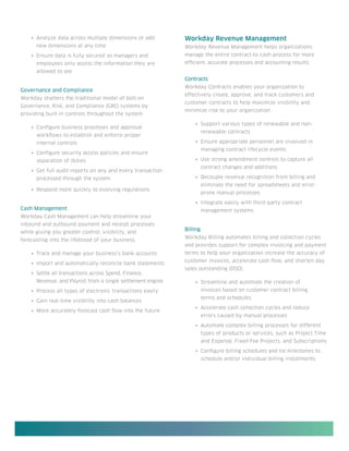 Workday Financial Management | PDF