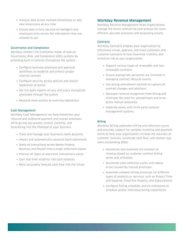 Workday Financial Management | PDF