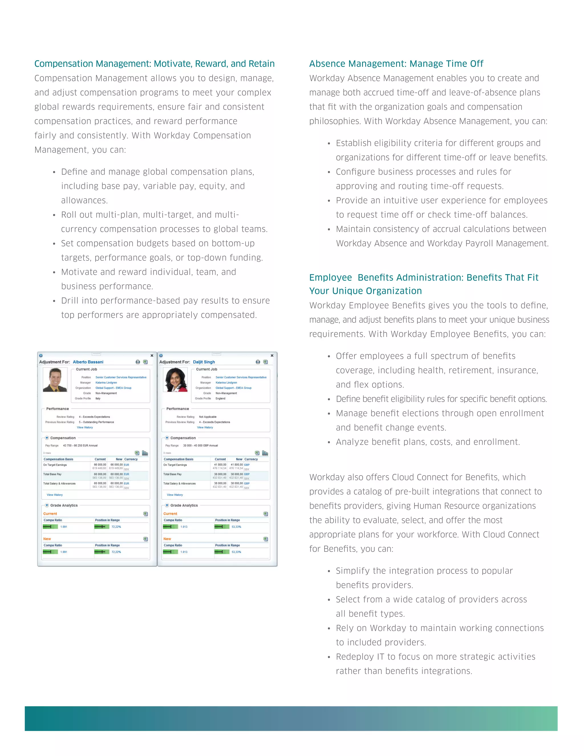 Workday Human Capital Management | PDF