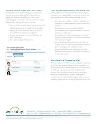 Workday Human Capital Management | PDF