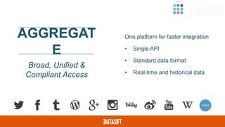 The DataSift platform | PPT