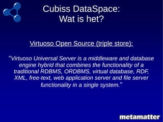 Dataspace presentatie | ODP