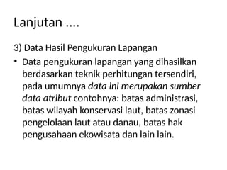 Model Data Spasial_25 Vektor dan Raster | PPTX
