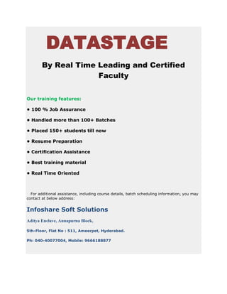 Datastage | DOCX