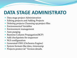 Online Datastage training | PPTX