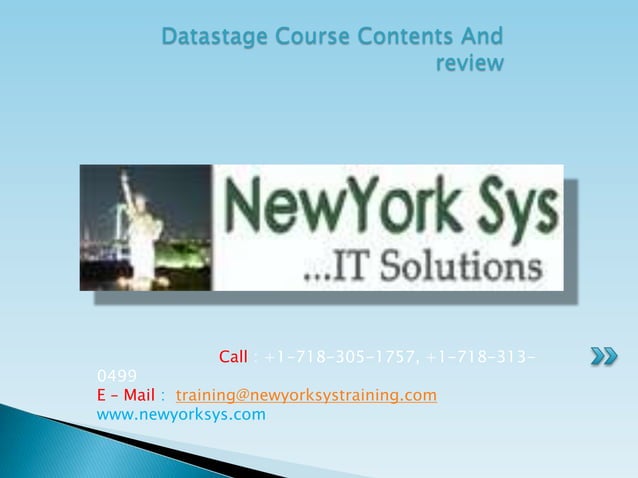 Datastage ppt | PPTX