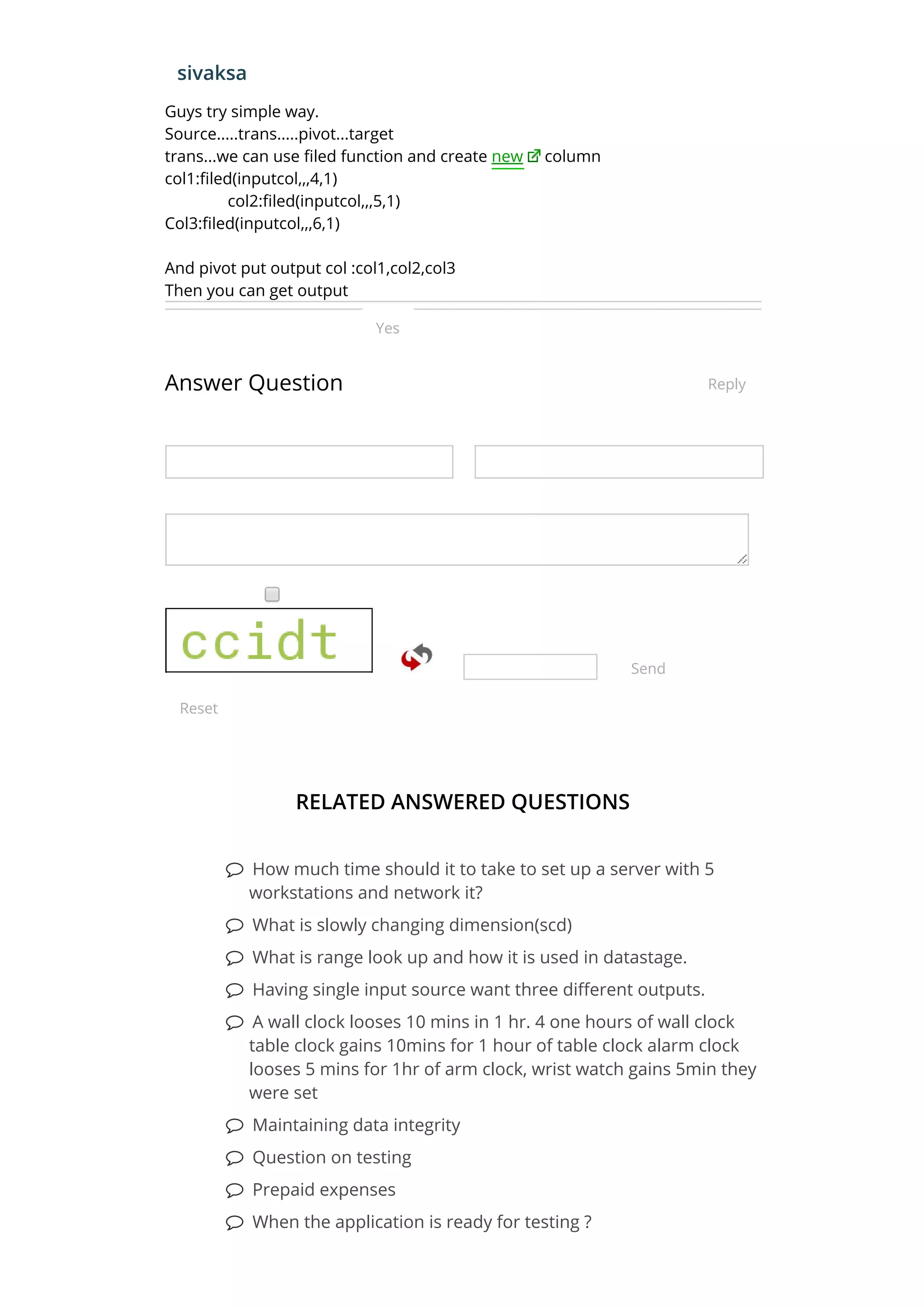 Datastage real time scenario | PDF