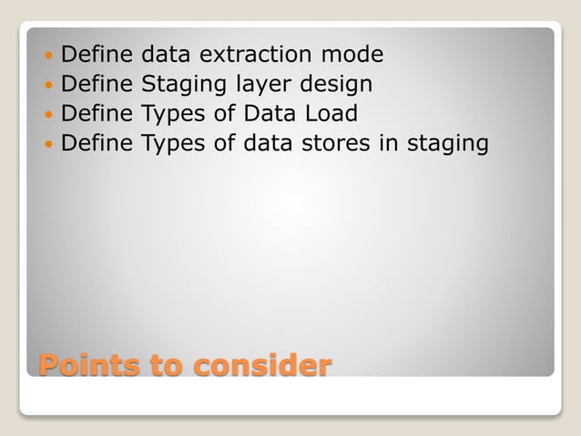 Data Staging Strategy | PPTX | Databases | Computer Software and ...