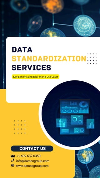 Data Standardization Services Key Benefits and Real-World Use Cases | PDF