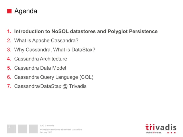 Introduction to Cassandra and datastax DSE | PPTX | Databases | Computer Software and Applications
