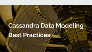 DataStax & Cassandra Data Modeling Strategies | PPTX