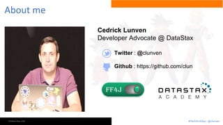 Streaming, Analytics and Reactive Applications with Apache Cassandra | PPT