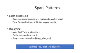 Solving Office 365 Big Challenges using Cassandra + Spark | PPT