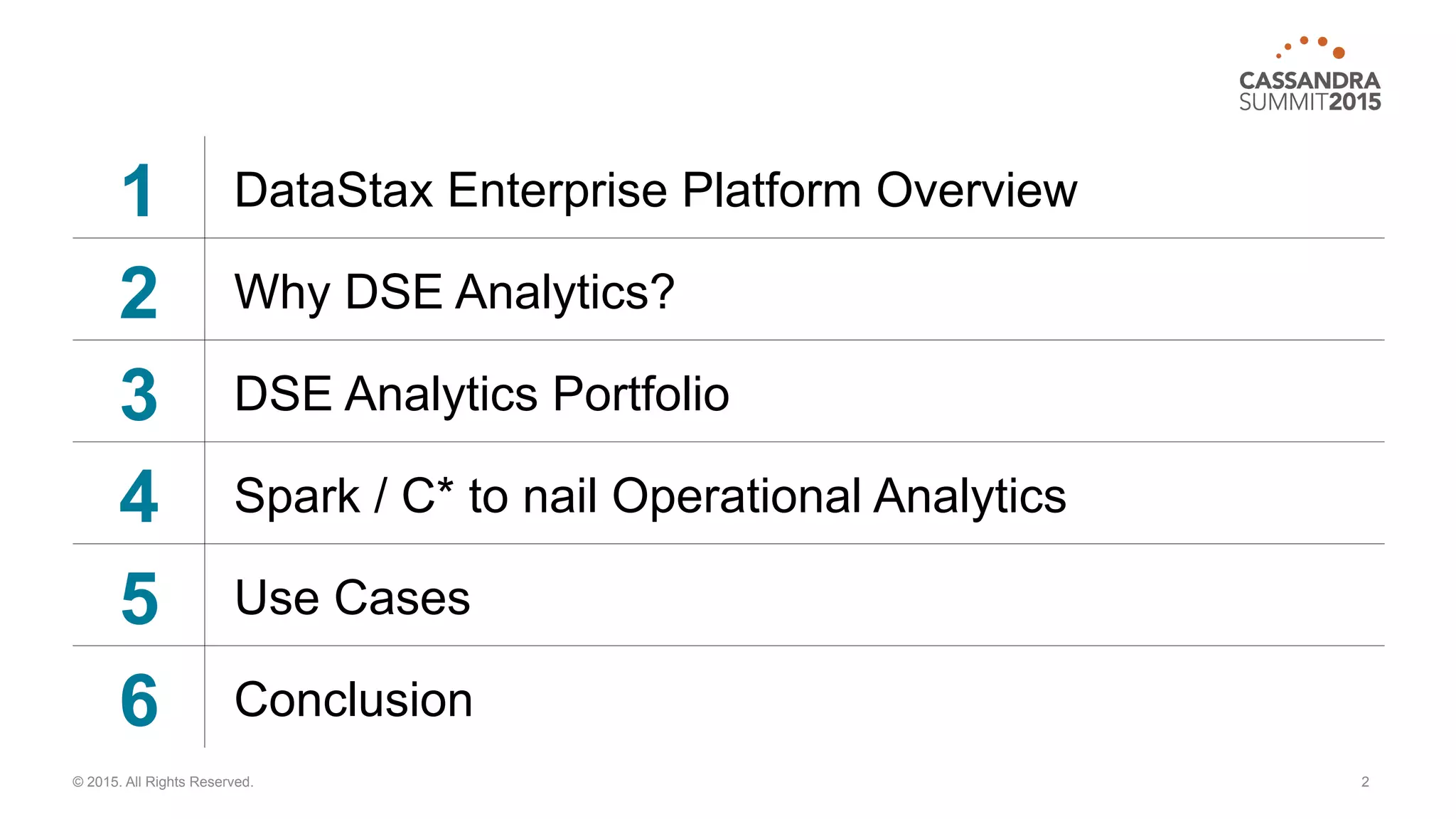 DataStax: Making a Difference with Smart Analytics | PPT
