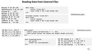 Data Step Fundamentals | PPT