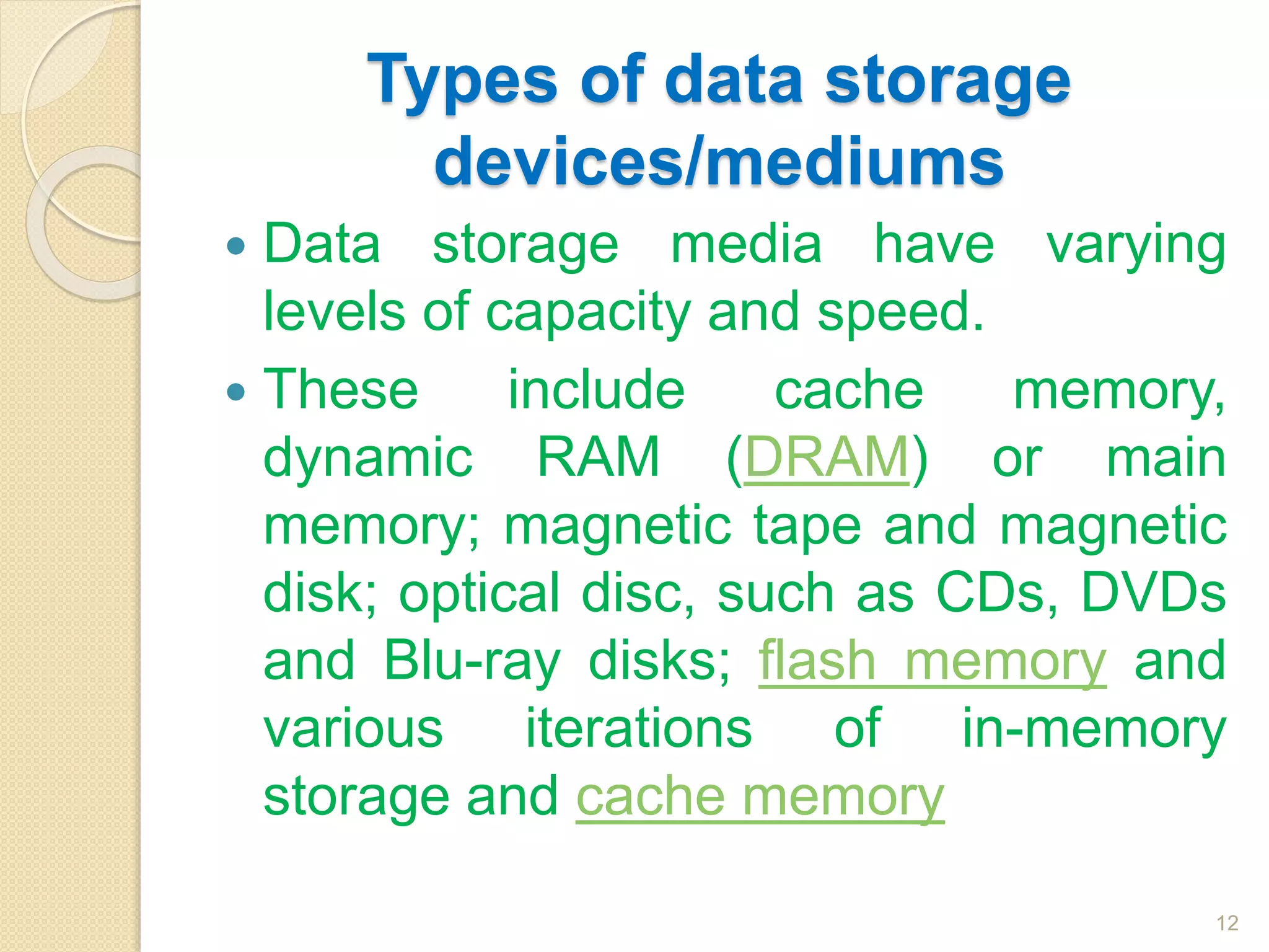 Data storage | PPT