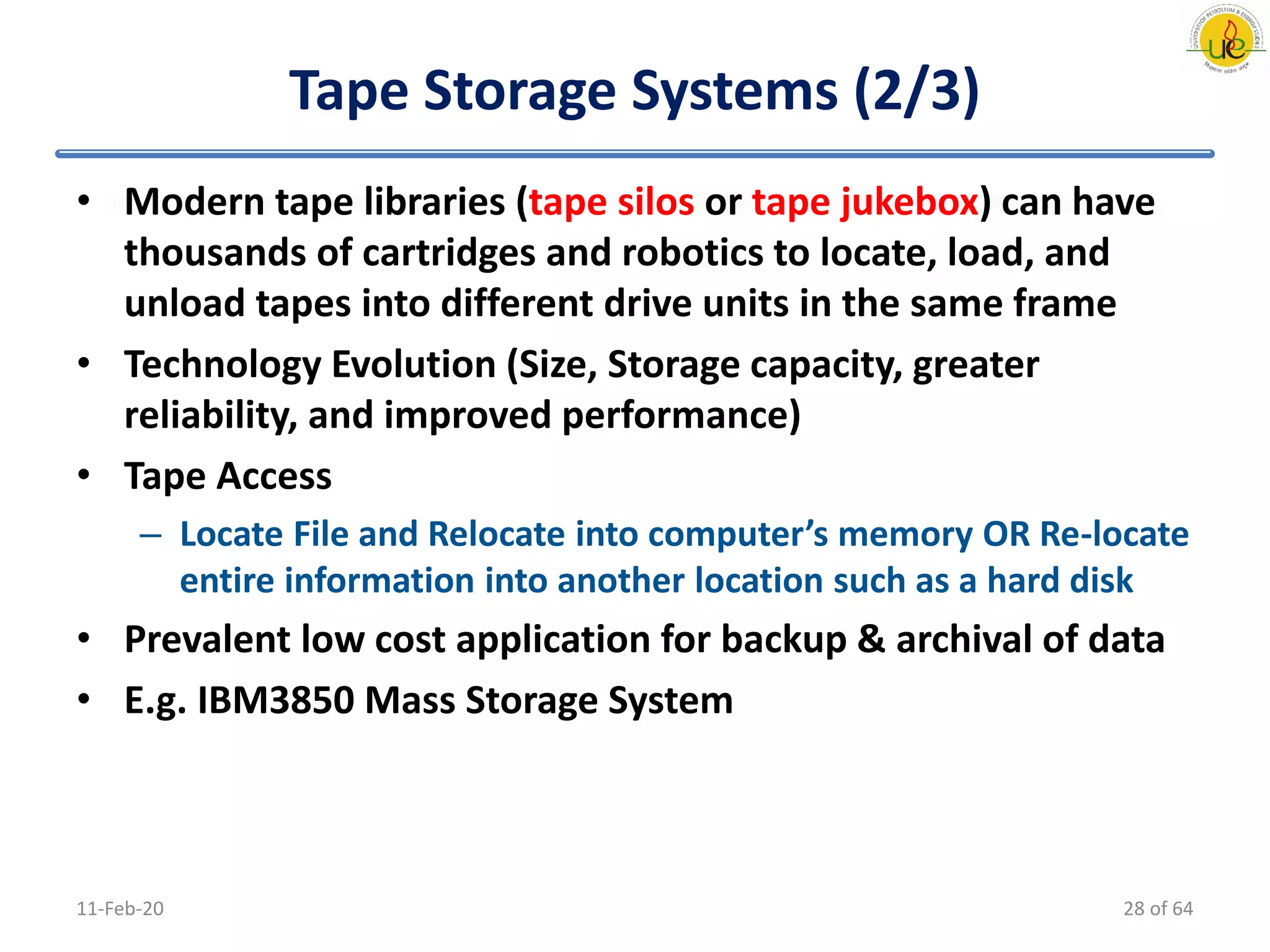 Data Storage and Information Management | PDF