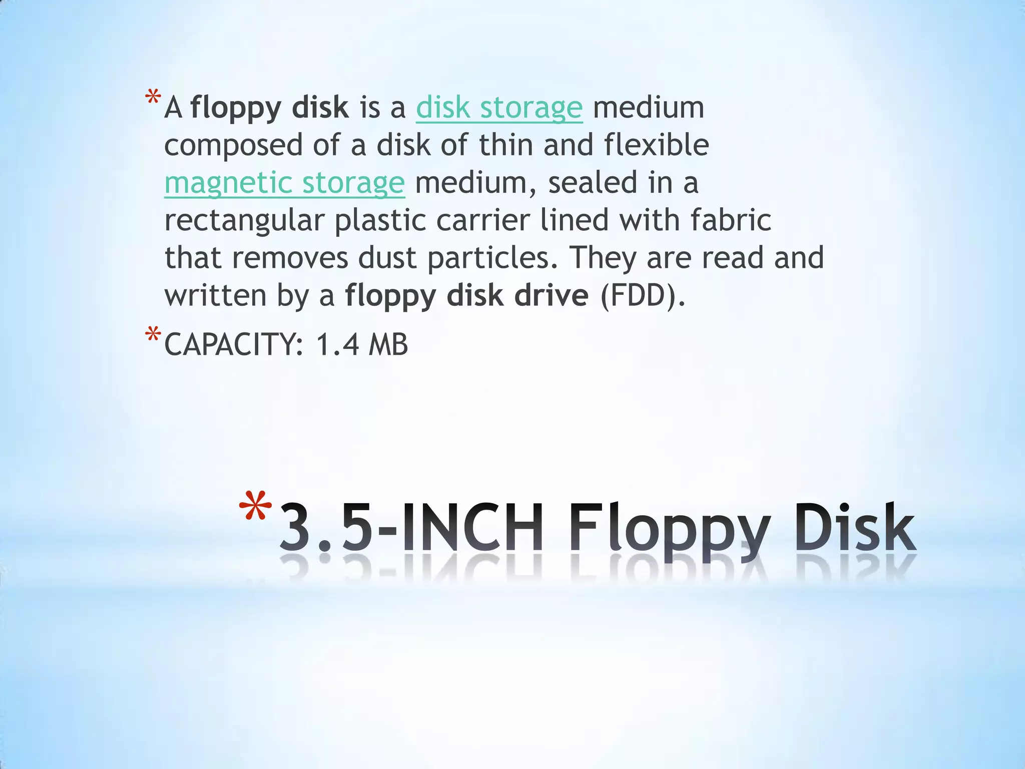 Data Storage Devices | PPT