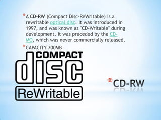 Data Storage Devices | PPT