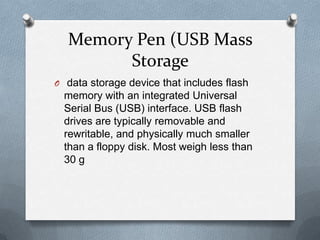Data storage devices dario | PPT