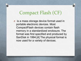 Data storage devices dario | PPT