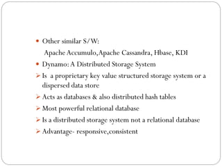 Data storage in cloud computing | PPT