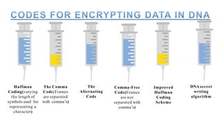 Datastorage in DNA | PPT