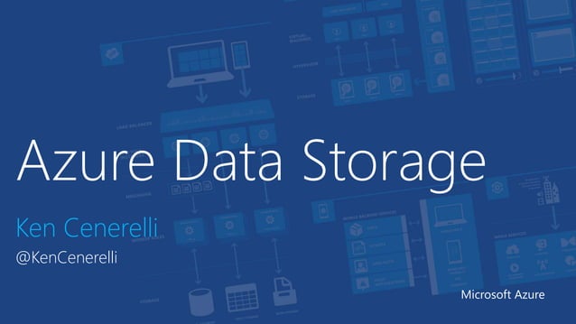 Azure Data Storage | PPT