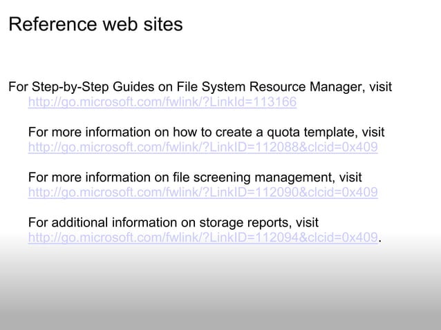 File System Resource Mangement | PPT