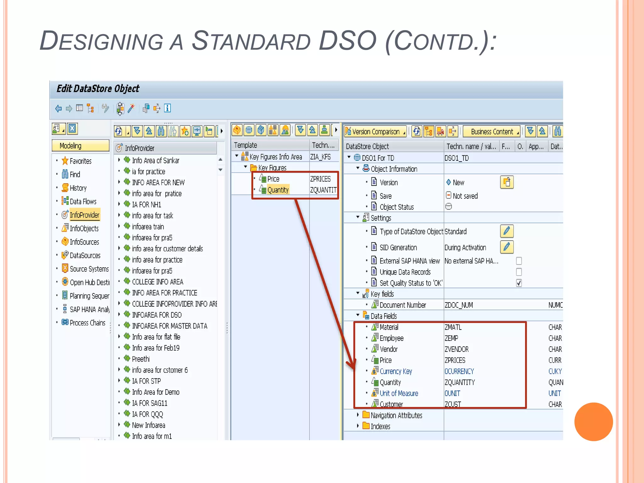 SAP BW - Data store objects | PPTX | Databases | Computer Software and Applications