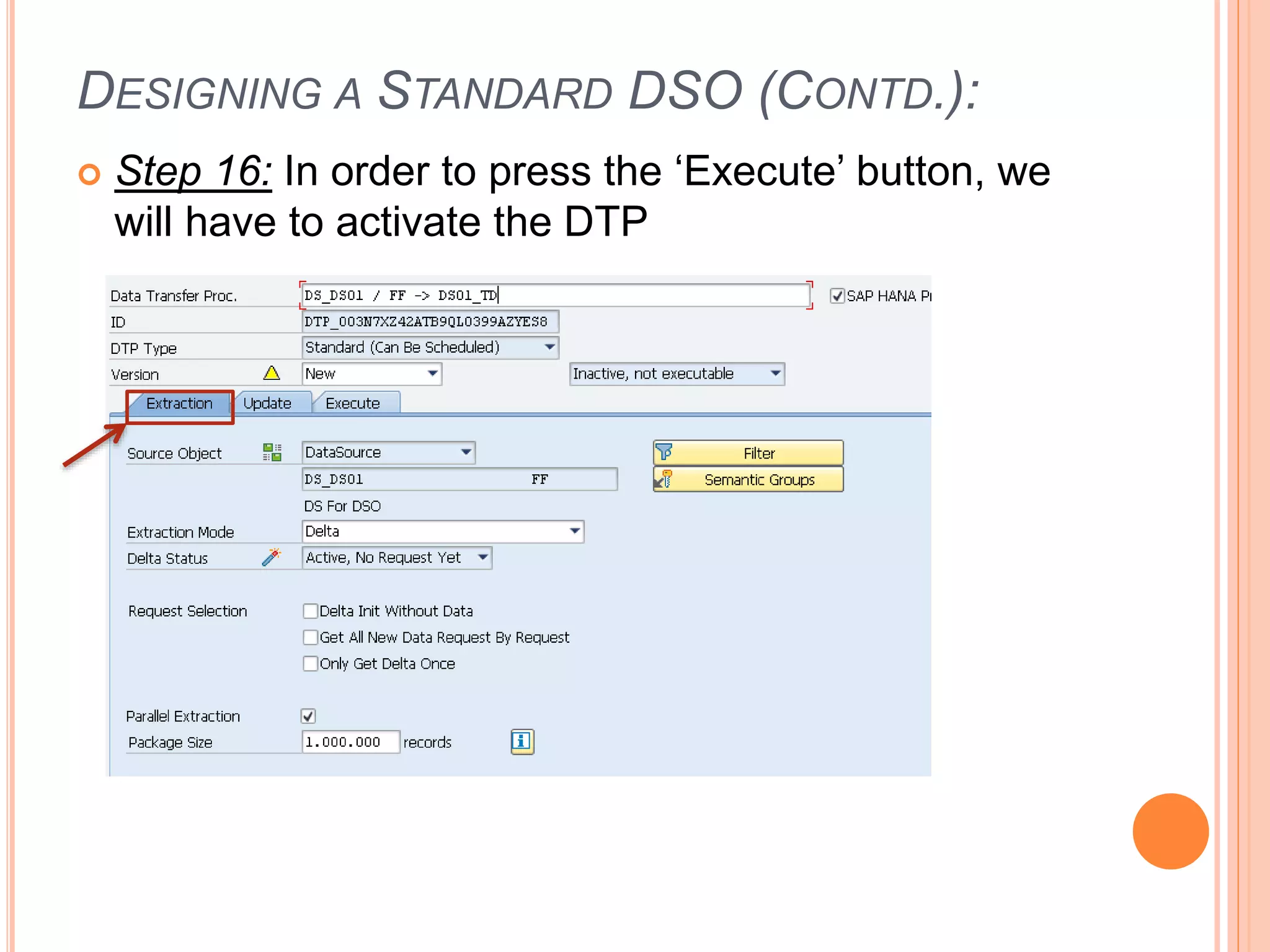 SAP BW - Data store objects | PPTX | Databases | Computer Software and Applications