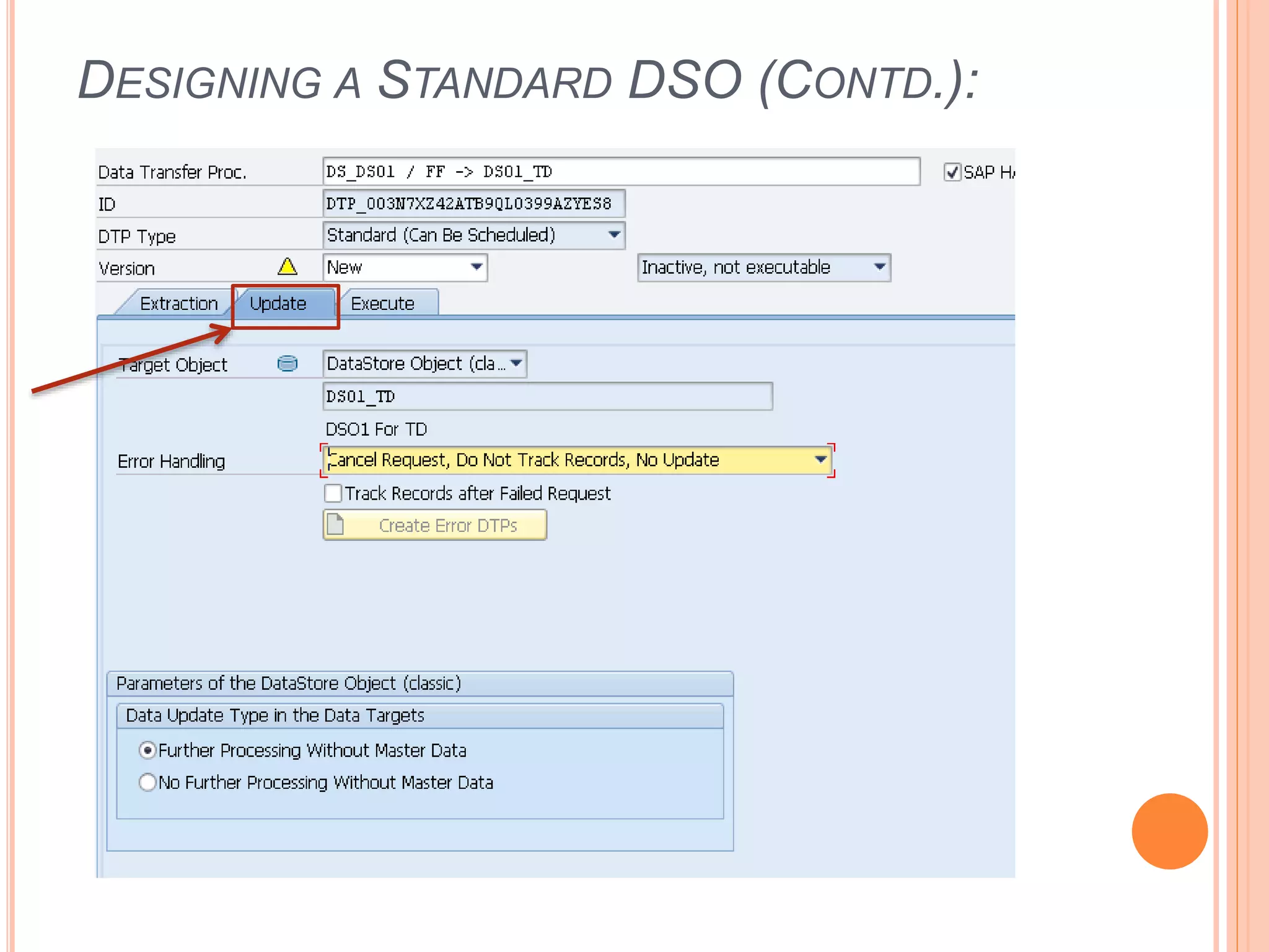 SAP BW - Data store objects | PPTX | Databases | Computer Software and Applications