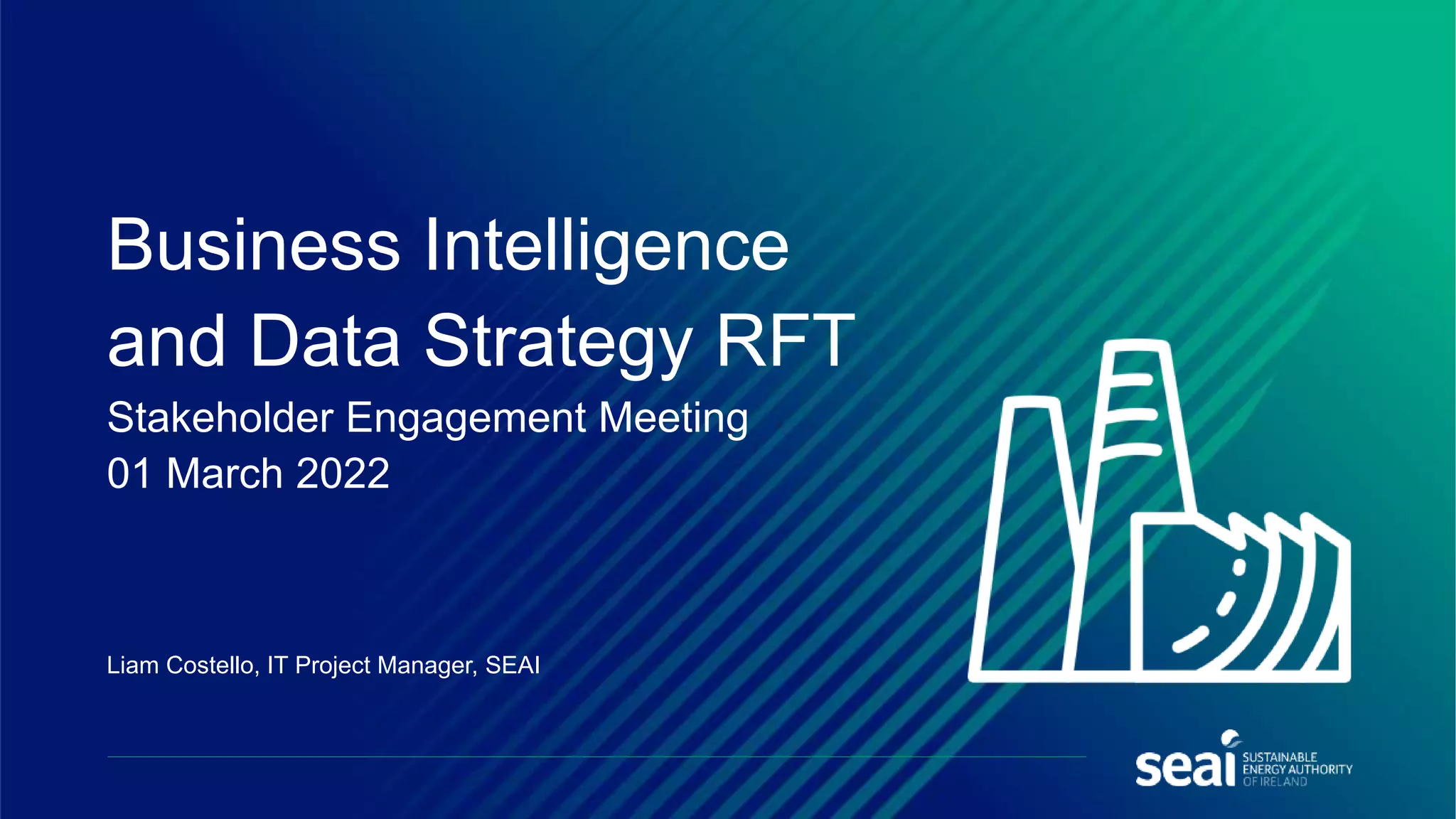 RFT for Business Intelligence and Data Strategy | PPT